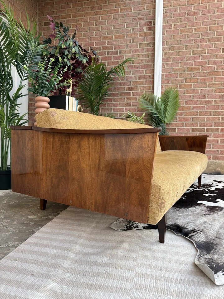 European MCM Daybed / Convertible Sofa with Storage | eBay