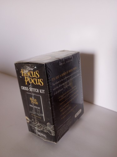 New Disney Hocus Pocus Cross-Stitch Kit includes 4 mini patterns and ...