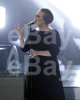 Adele "Singer Live" 10x8 Photo | eBay