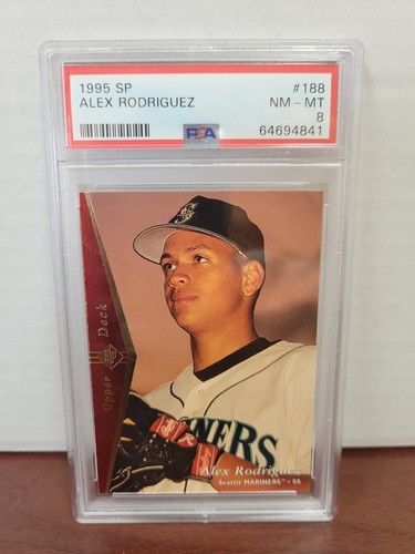 1995 SP #188 Alex Rodriguez PSA 8 NM-MT Mariners | eBay