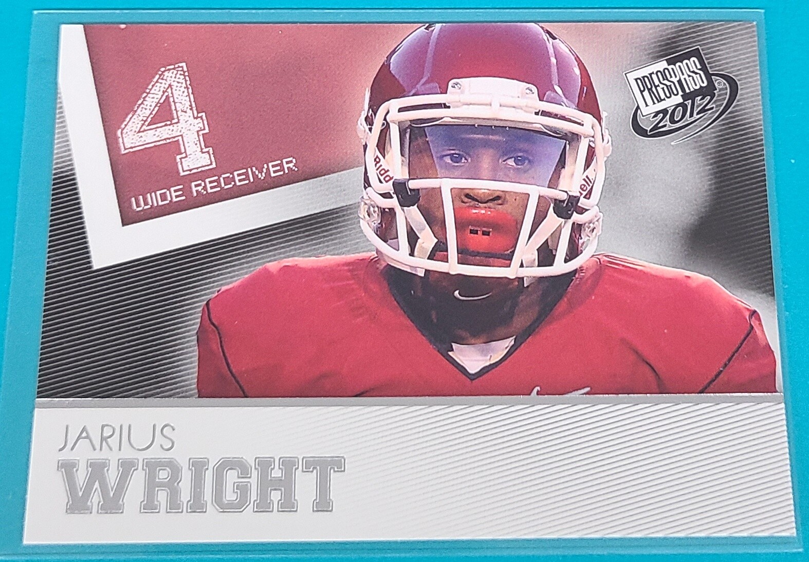 2012 Press Pass #49 Jarius Wright Arkansas Razorbacks Football Card A6 | eBay