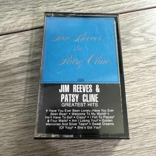 Greatest Hits Jim Reeves & Patsy Cline Cassette 1981 | eBay