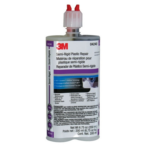 200ml 3M Semi Rigid Plastic Repair Automotive Adhesive 04240 - Two Part ...