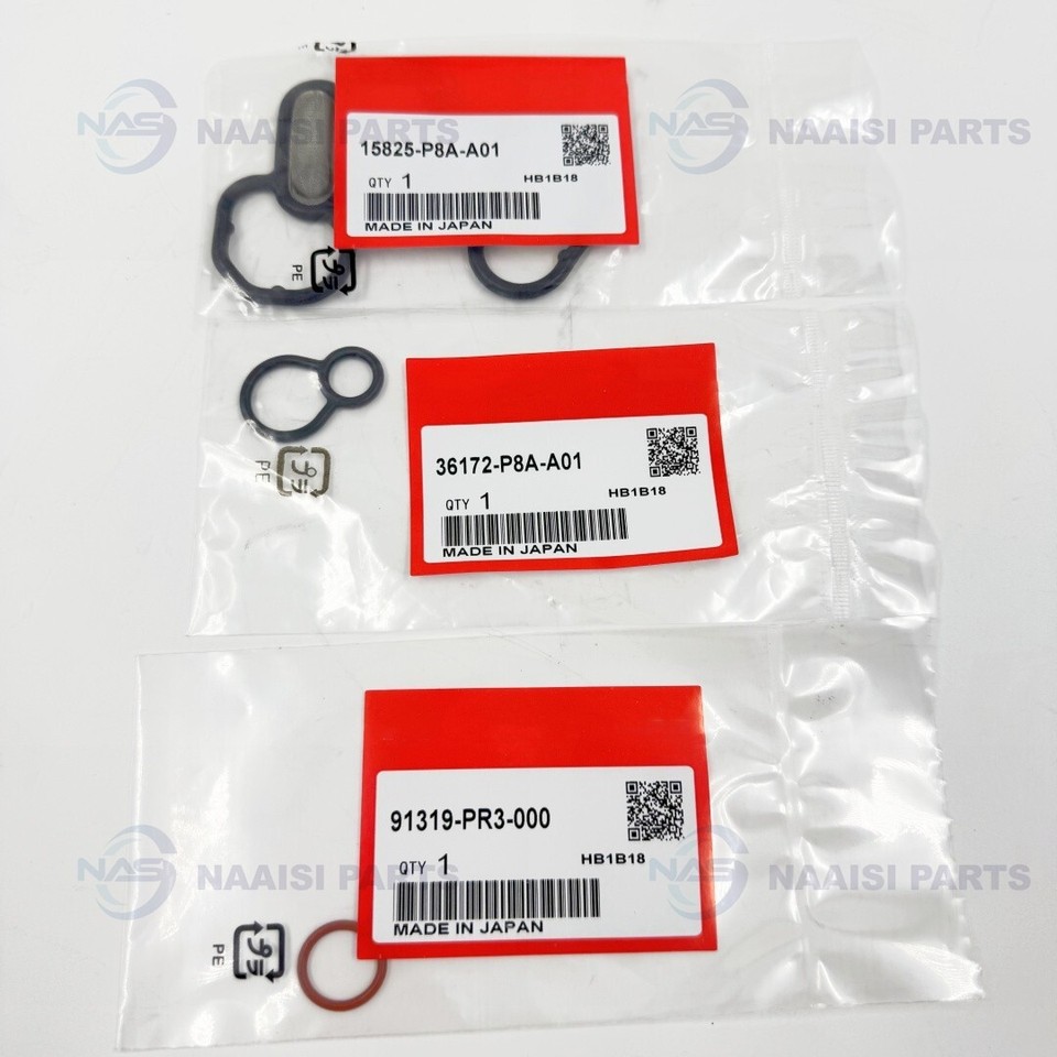 Oil Filter Housing Adapter Gasket 15825-P8A-A01 For Honda Accord 2DR V6 ...