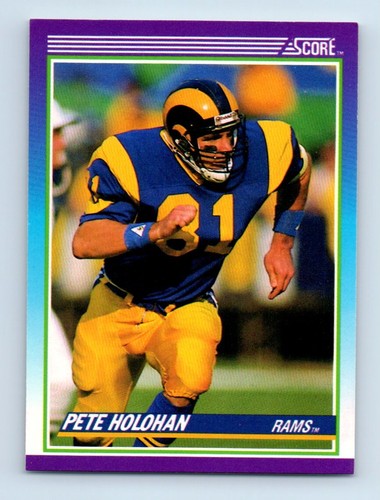 1990 Score Pete Holohan Los Angeles Rams #179 | eBay