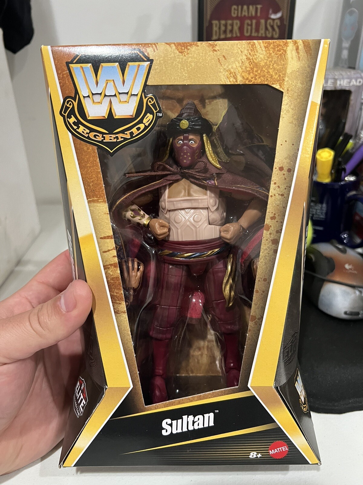 WWE Elite Collection Legends Series 22 Sultan Wrestling Mattel 2024 ...