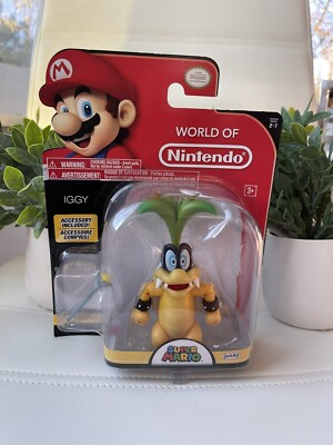 World Of Nintendo Iggy 4.75” Figure 2017 Collectible Toy Jakks | eBay