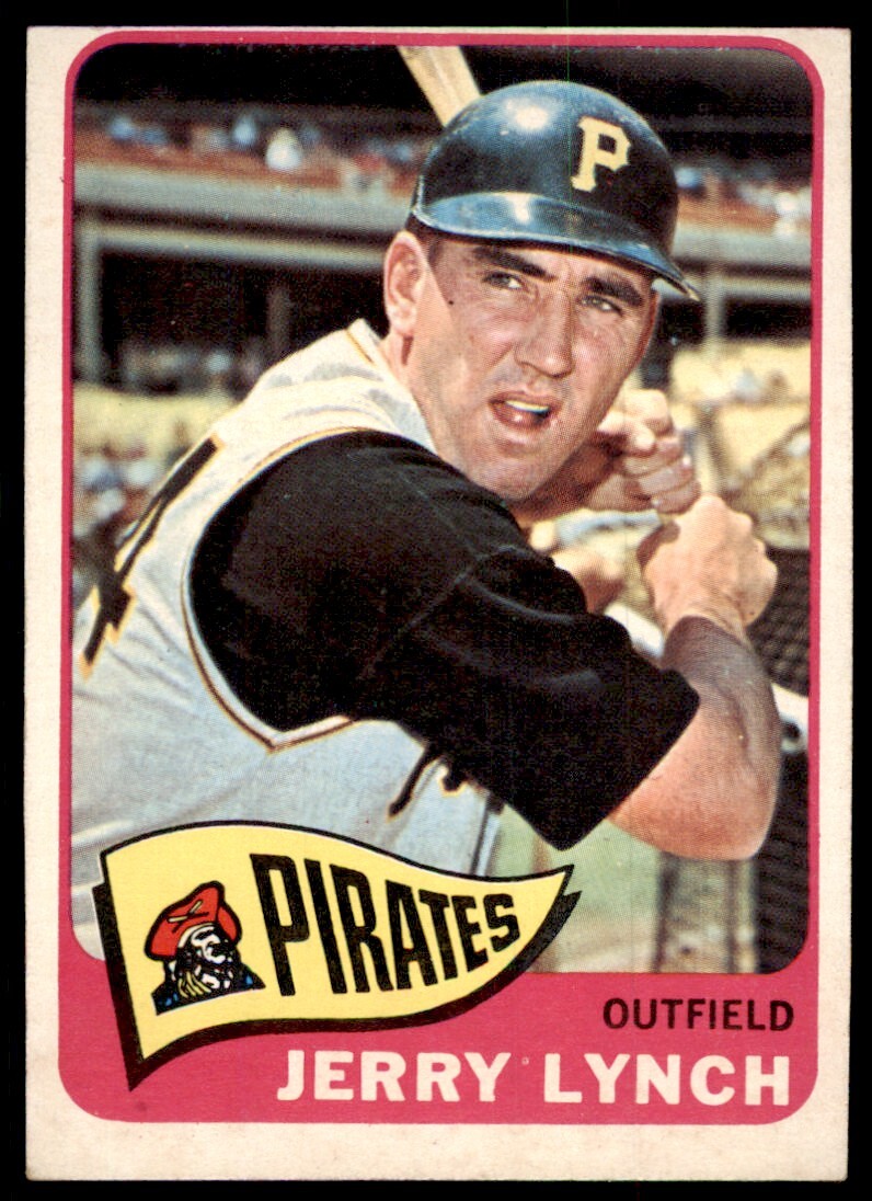 1965 Topps Baseball Card Jerry Lynch Pittsburgh Pirates #291 | eBay