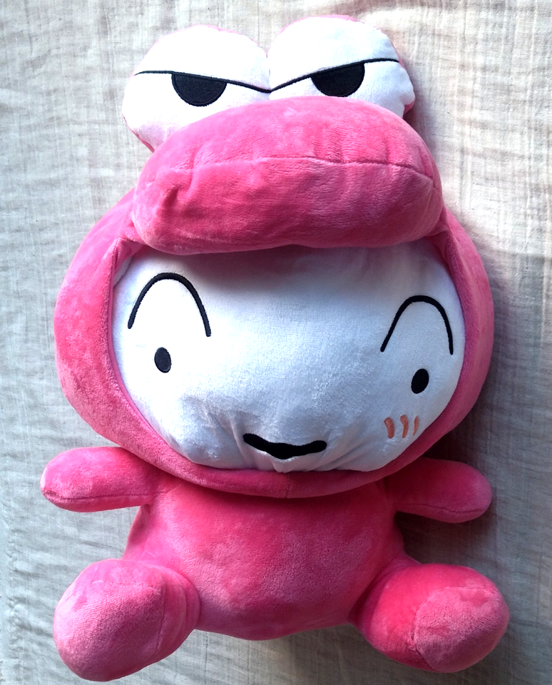 Crayon Shin-chan Shiro Stuffed Toy W50×D30×H32cm Slip-on Plush Doll New ...