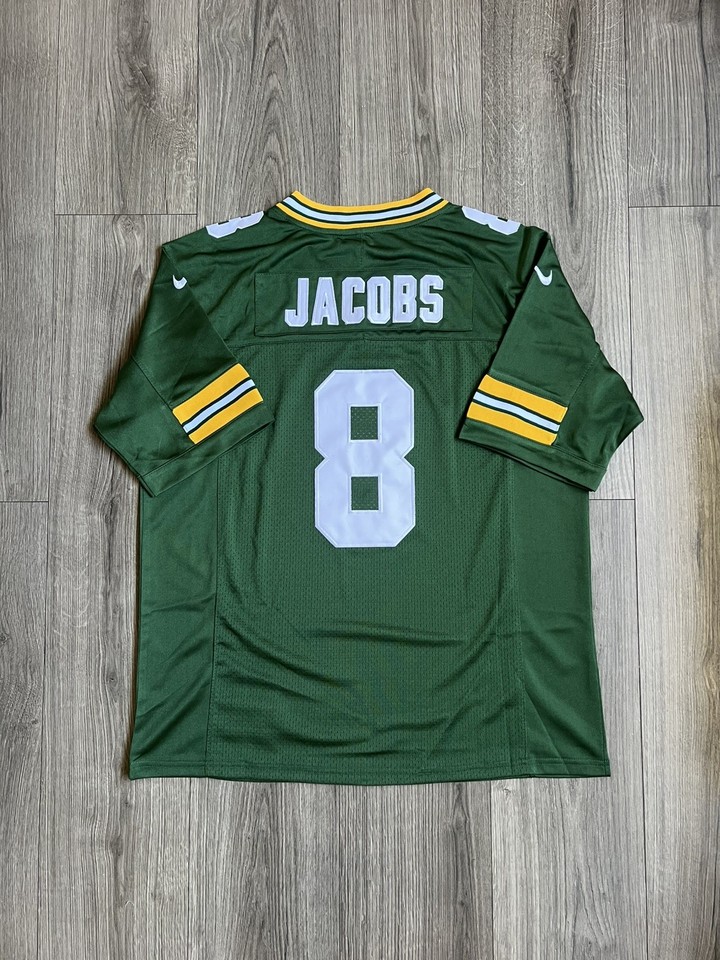 MENS JOSH JACOBS GREEN BAY PACKERS JERSEY L | eBay