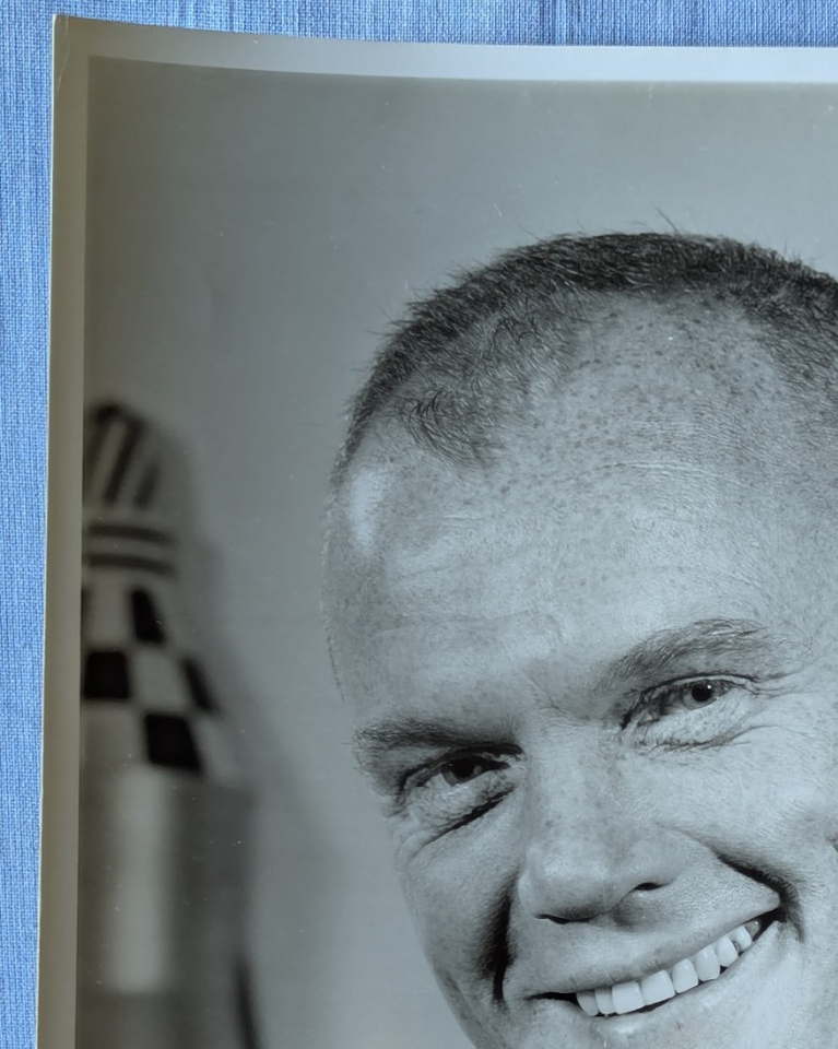 Vintage NASA Black Serial Number Photograph Mercury Astronaut John ...