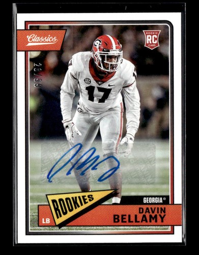 2018 Panini Classics #287 Davin Bellamy Significant Signatures #/99 | eBay