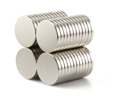Neodym Magnete 15 x 2 mm Supermagnete hohe Haftkraft Scheibenmagnet N35 ...