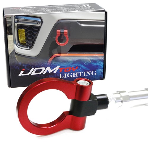 JDM Red Track Racing Style Tow Hook Ring Kit For Subaru 2019-2021 ...