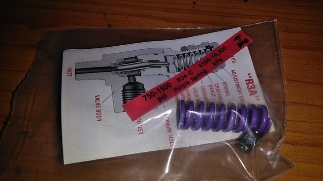 Swagelok 177-r3a-k1-c Proportional Valve Spring Kit 750 to 1500psi for ...