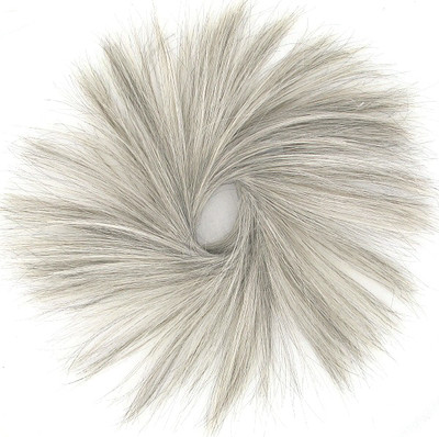 hair bun scrunchie Grey 21 in 51 peruk … | eBay