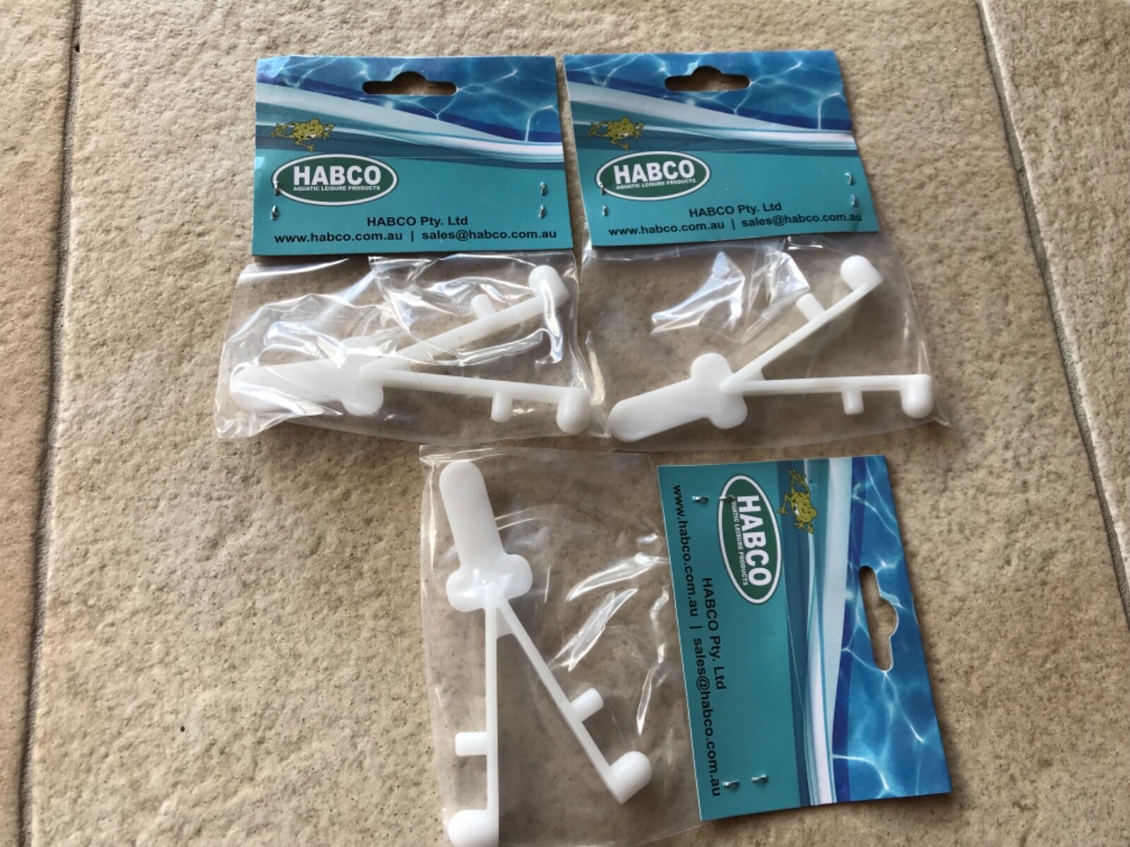 Wishbone Clip V Y X shape x3 Swimming Pool Telescopic Poles HEAVY DUTY ...