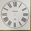 5" Seikosha Paper Replacement Clock Dial (Lot 154) | eBay