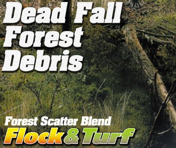 Scenic Express EX896C Dead Fall Forest Debris Flock & Turf - 64 Oz. Jug ...