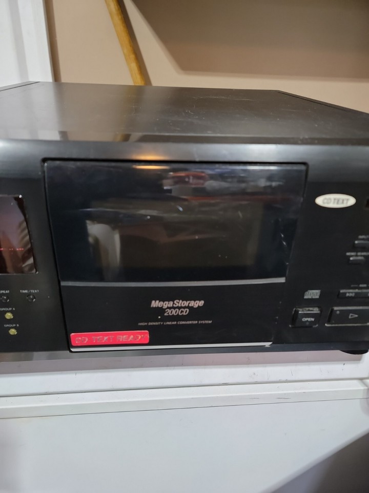 Sony Mega Storage 200 Disc CD Compact Disc Player Model CDP-CX250 ...