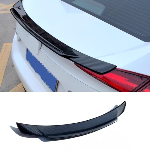 Rear Trunk Spoiler Wing Lip Strip Trim For Honda Civic 2016-21 ABS ...