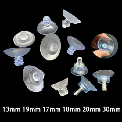Thumb Screw Sucker Suction Cups 13/17/18/20/30mm PVC Rubber Glass ...