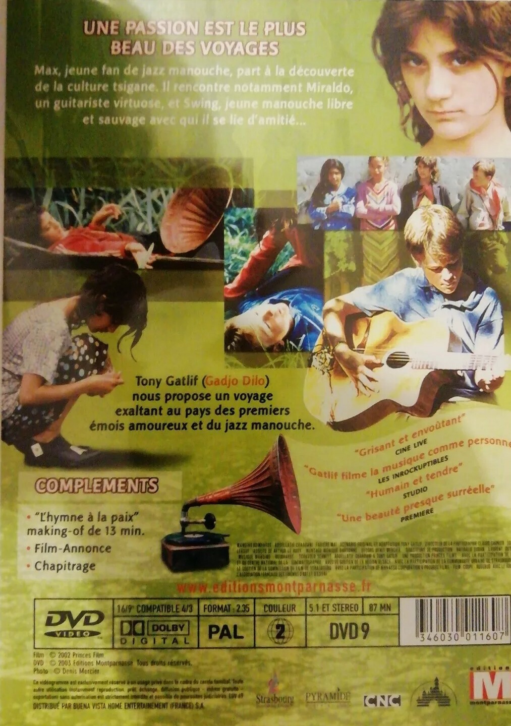 Swing. DVD. Film de Tony Gatlif. | eBay