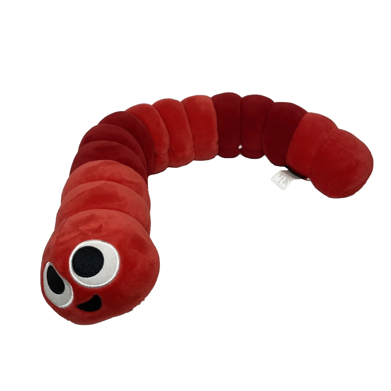 Slither.io Red Worm Plush Bendable Slitherio Bonkers Toy 24" Poseable ...