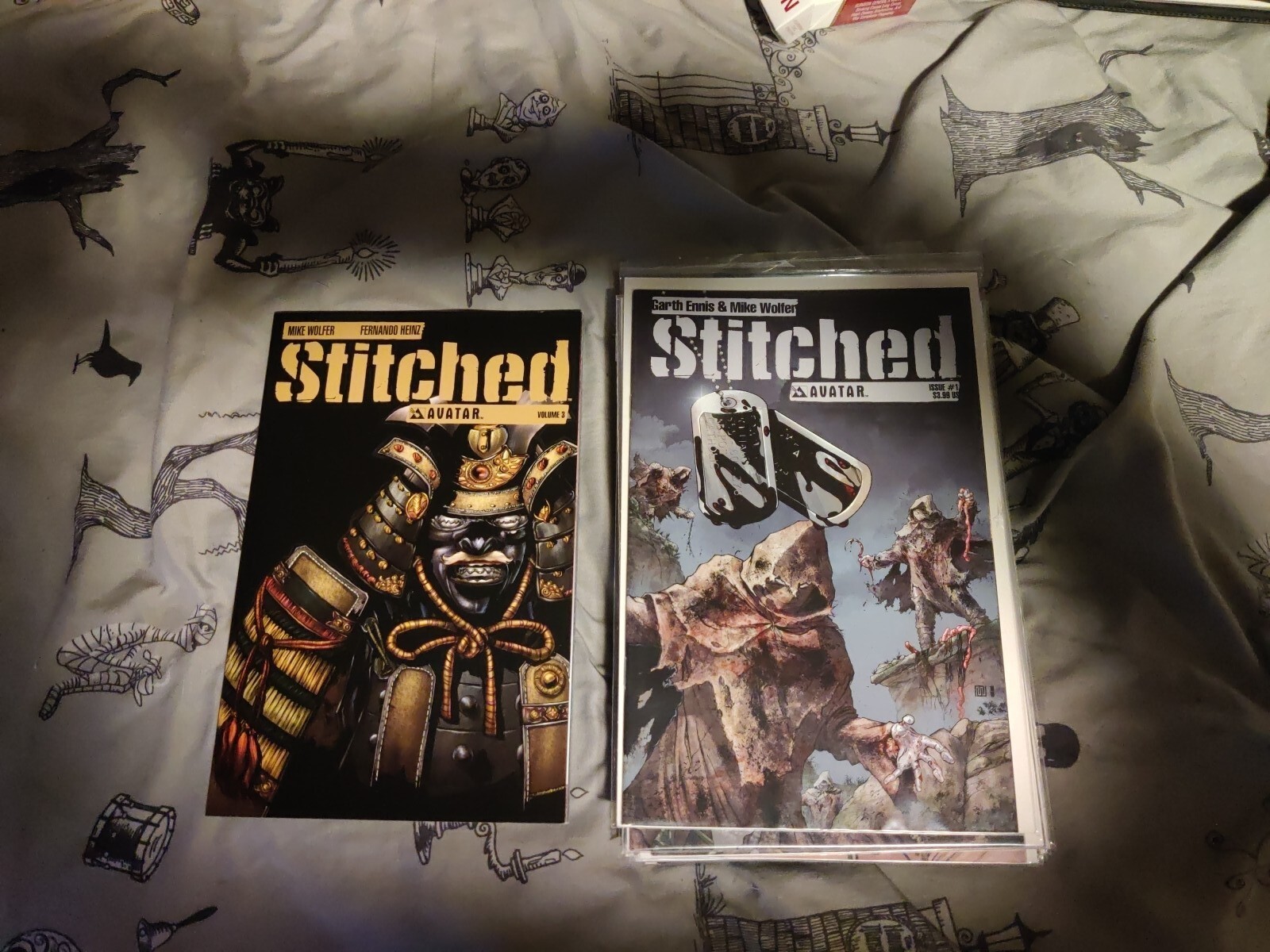 STITCHED #1 - 14 GORE Plus Vol 3 Tpb COMIC BOOK LOT GARTH ENNIS The ...