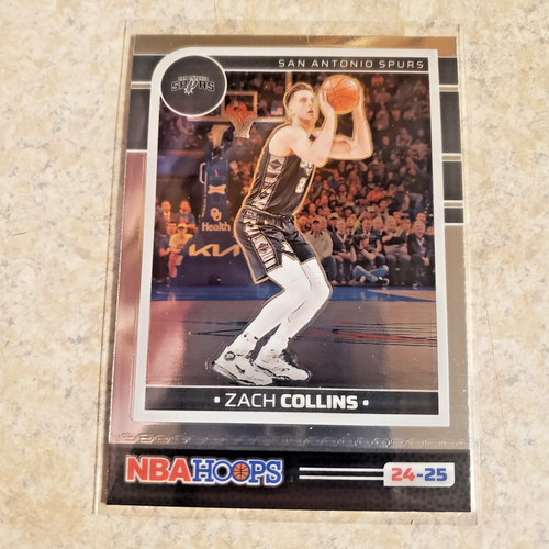 zach collins nba hoops spurs 24-25 premium #57 | eBay