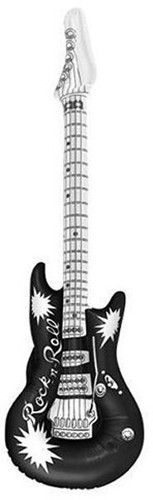 Inflatable Air Guitar - Choose From 16 Colours - 106cm Blow Up Rock ...