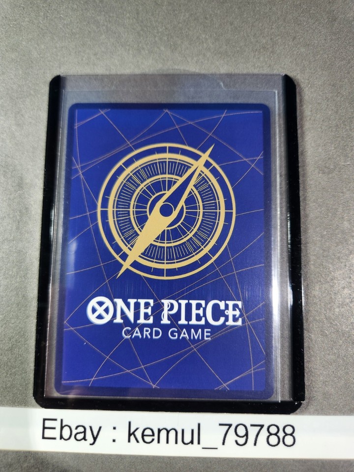 One Piece CCG Trafalgar Law OP01-047 SR Parallel Alt Art Romance Dawn ...