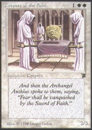 Keepers of the Faith ~ Near Mint Legends MTG Magic UltimateMTG White ...