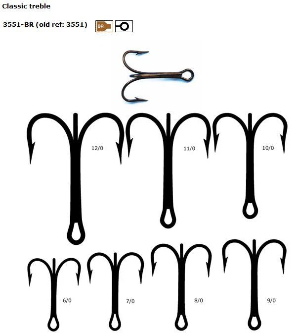 Treble Hook Size 20