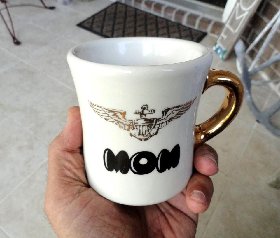 vintage VMA-223 Military Marine Attack Squadron MOM & DAD COFFEE CUPS ...