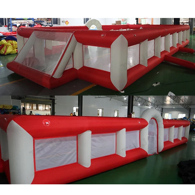 Inflatable Soccer Arena Football Field Pitch Inflatable Soccer Field ...