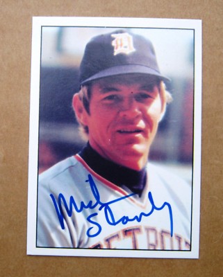 Detroit Tigers Mickey Stanley signed card - SSPC 1975 | eBay