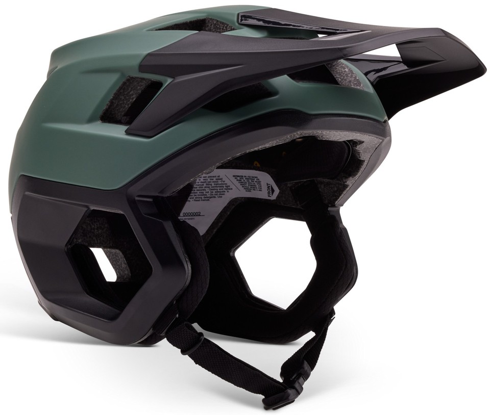 Fox Racing Dropframe MTB Mountain Bike Helmet Hunter Green MD | eBay