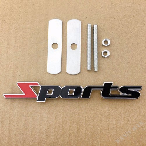 Metal Racing Sport Auto Car Front Grille Grill Emblem Badge Decal ...