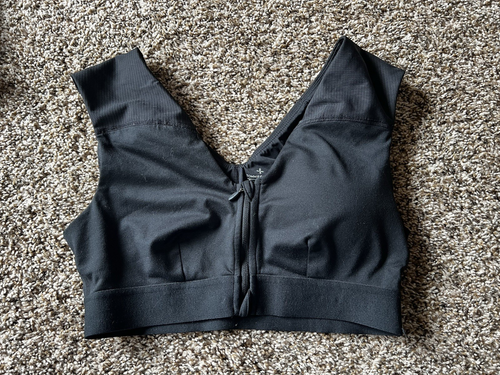 Tommie Copper Shoulder Support Bra With Zipper Womens Medium Full ZIp ...