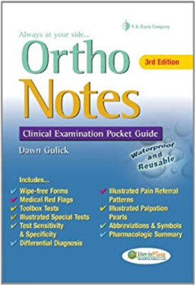 Ortho Notes : Clinical Examination Pocket Guide Spiral Dawn T. Gu ...