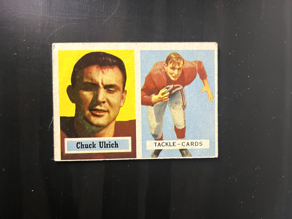 1957 Topps Football #1-154 You-Pick. Complete-Your-Set. Combined ...