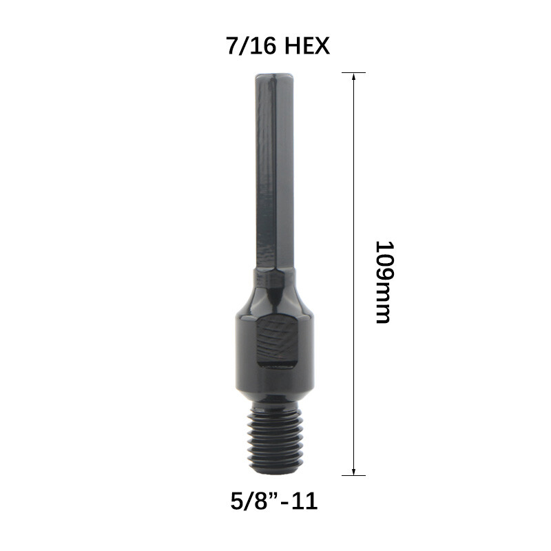 Core Bit Adapter 5/8" 11 Thread To SDS PLUS/SDS MAX/HEX Shank ...