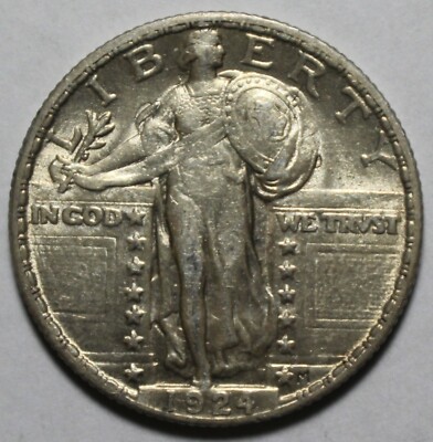 1924 Standing Liberty Quarter CV155 | eBay