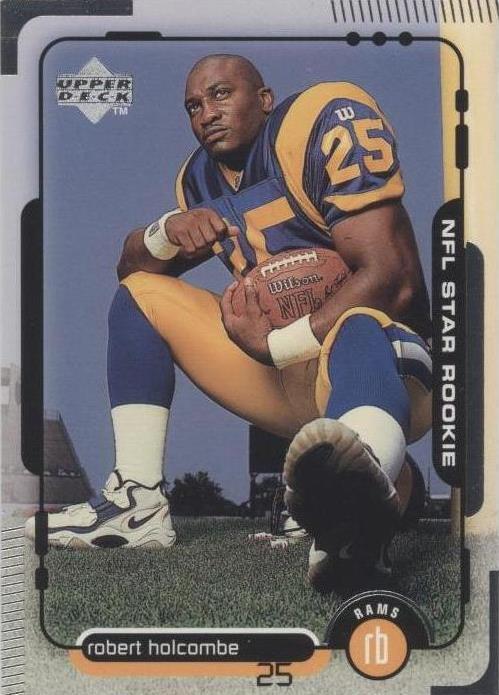 1998 Upper Deck - NFL Star Rookie Robert Holcombe #22 (RC) for sale ...