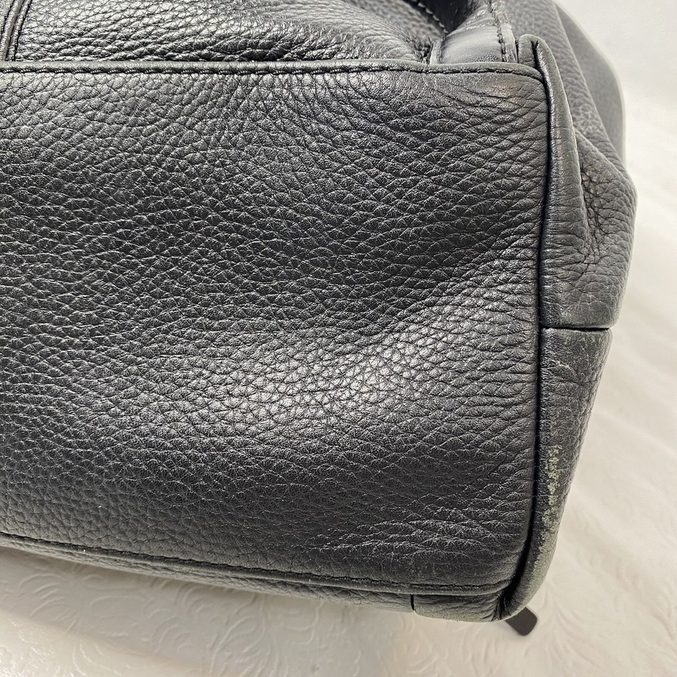 Kate Spade New York Black Pebbled Leather Cobble Hill Charley Backpack ...