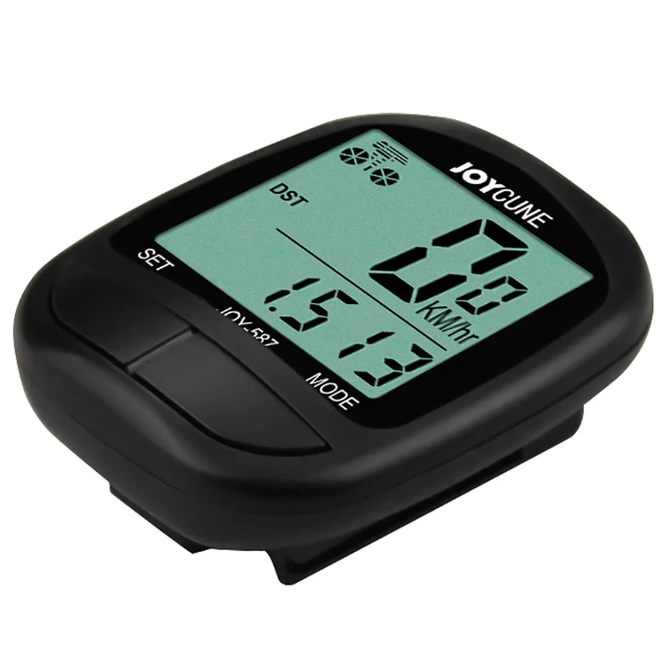 WIRELESS LCD BIKE COMPUTER SPEEDO ODOMETER WATERPROOF SPEEDOMETER CYCLE ...
