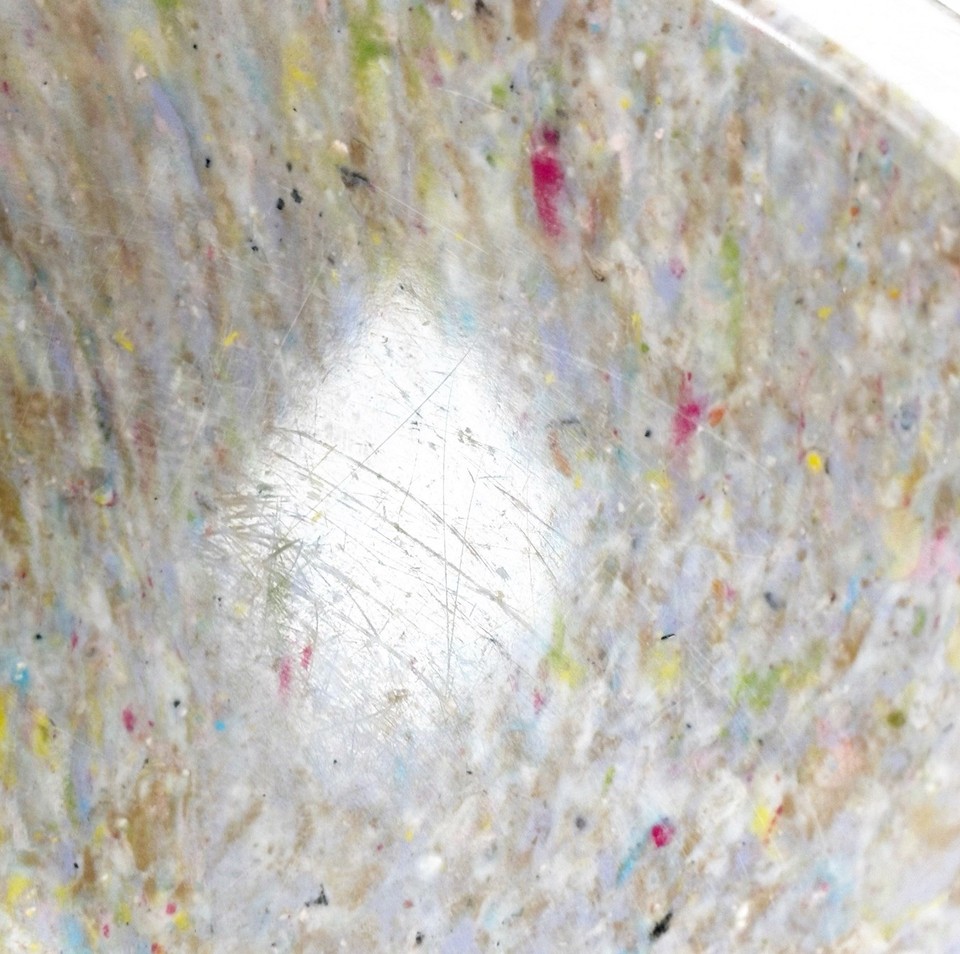 BROOKPARK Confetti Melamine Mixing Bowl Taupe 8.25” Diameter Preowned ...
