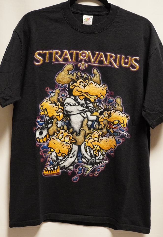 Stratovarius - Verrückte Elche, Band-Shirt, Metal, Größe L | eBay.de