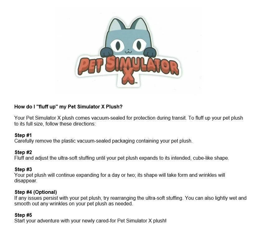 Big Games Pet Simulator X Roblox DOG & DRAGON Plush Set With Codes - NEW SEALED | eBay